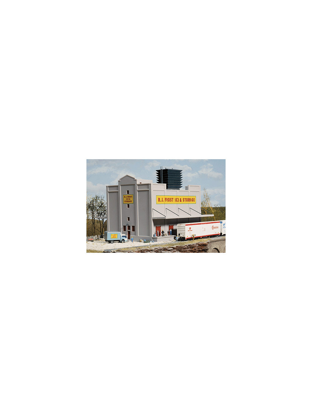 walthers 933-3220 rj frost ice & storage