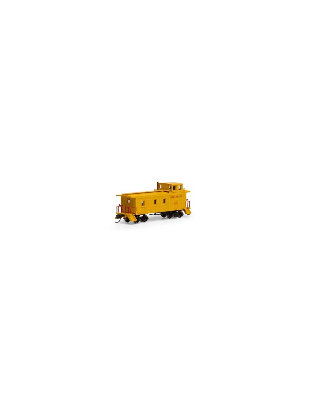 Athearn 12090 UP 3 window caboose, HO scale