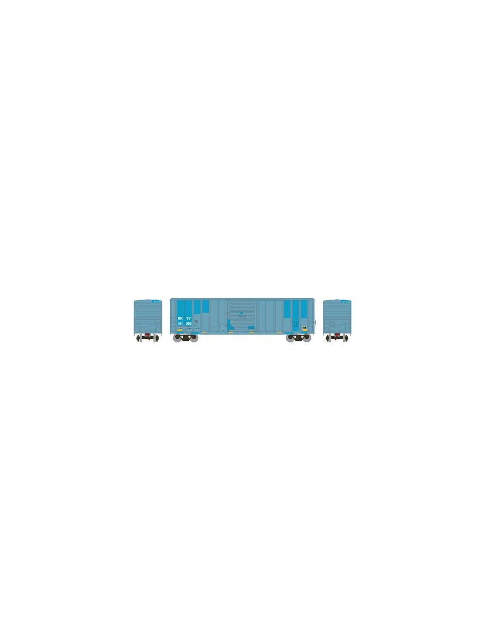 athearn 18672 up/bkty 50' boxcar