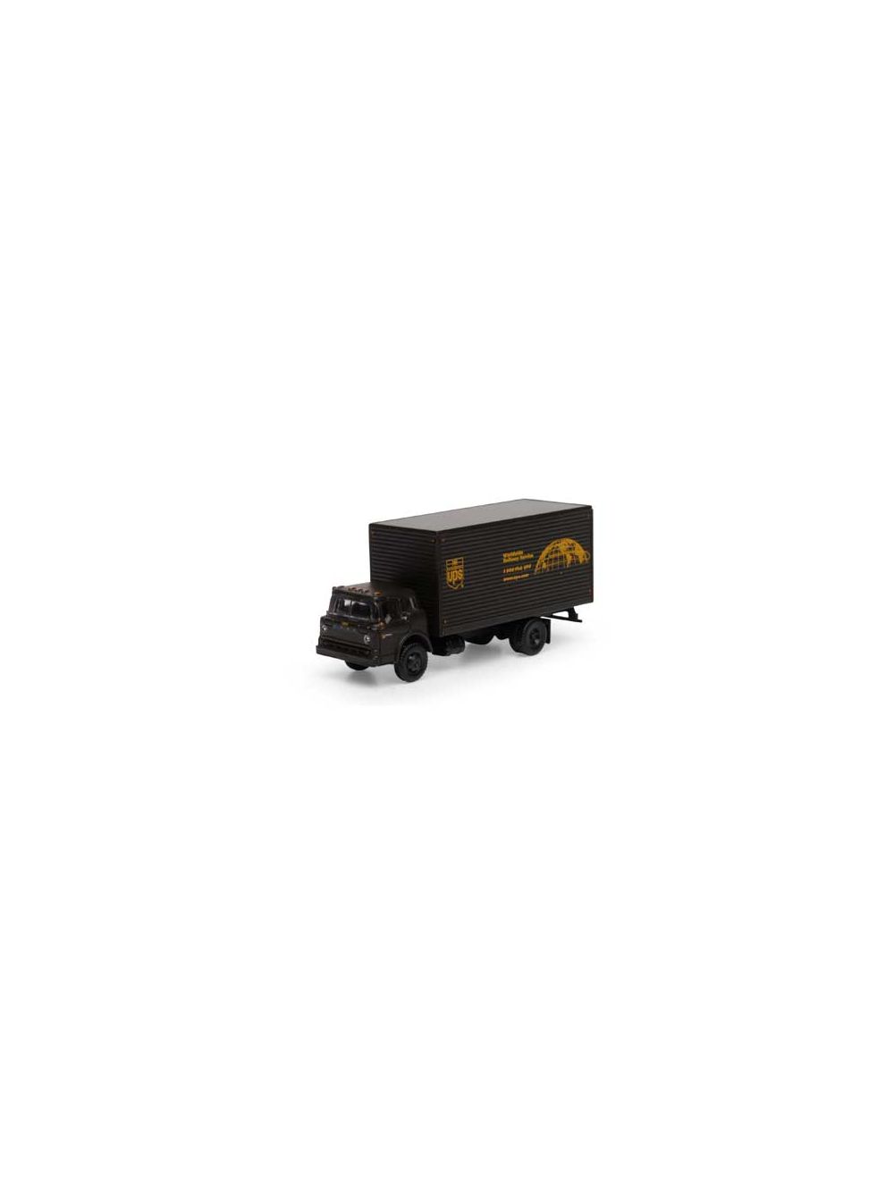 Athearn 2552 UPS Ford C Box Van, N scale