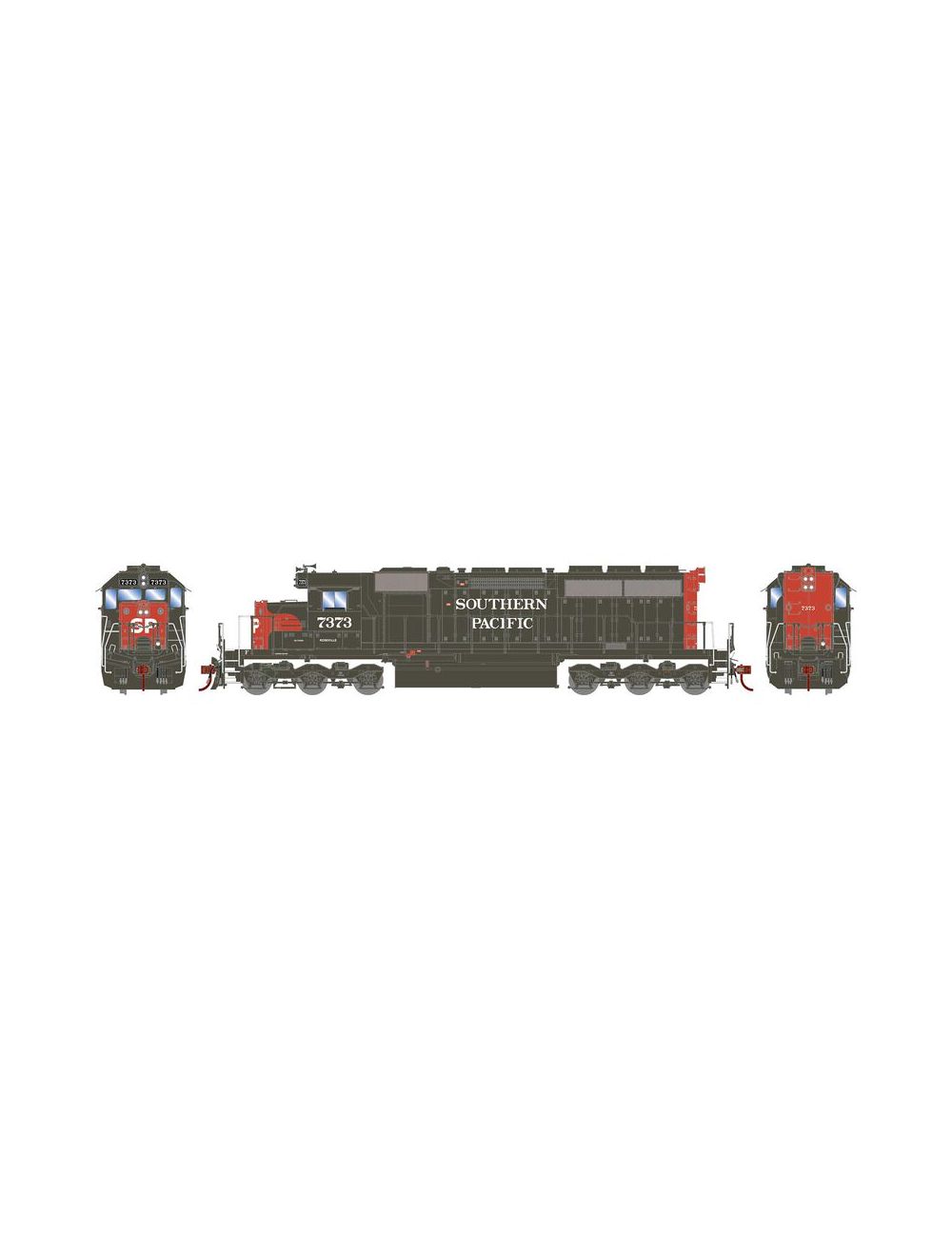 Athearn 87323 SP SD40R 7373 DCC/SND, HO scale