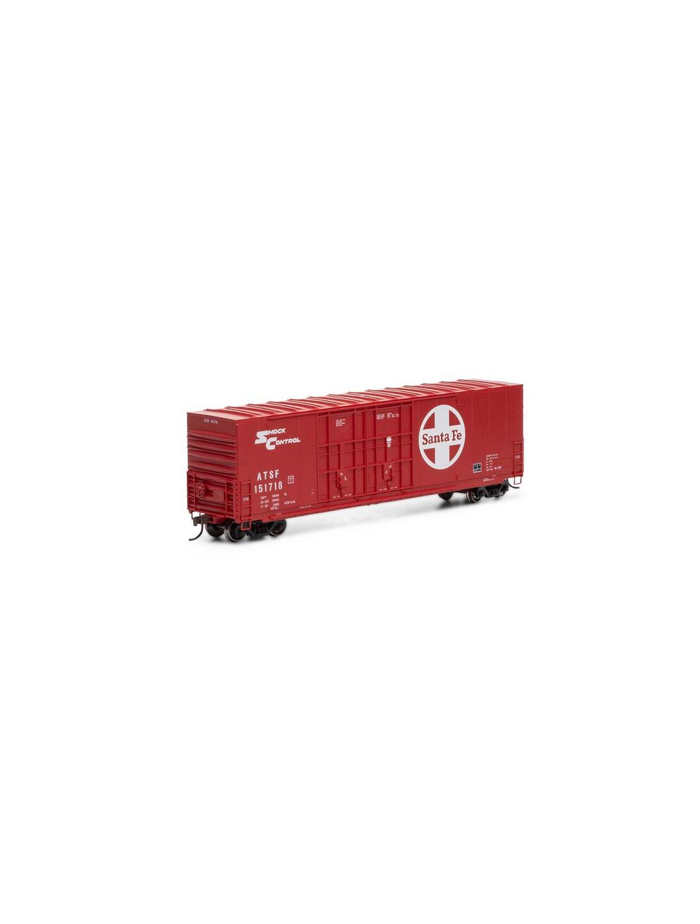 Athearn 88196 SF high-cube boxcar, HO scale