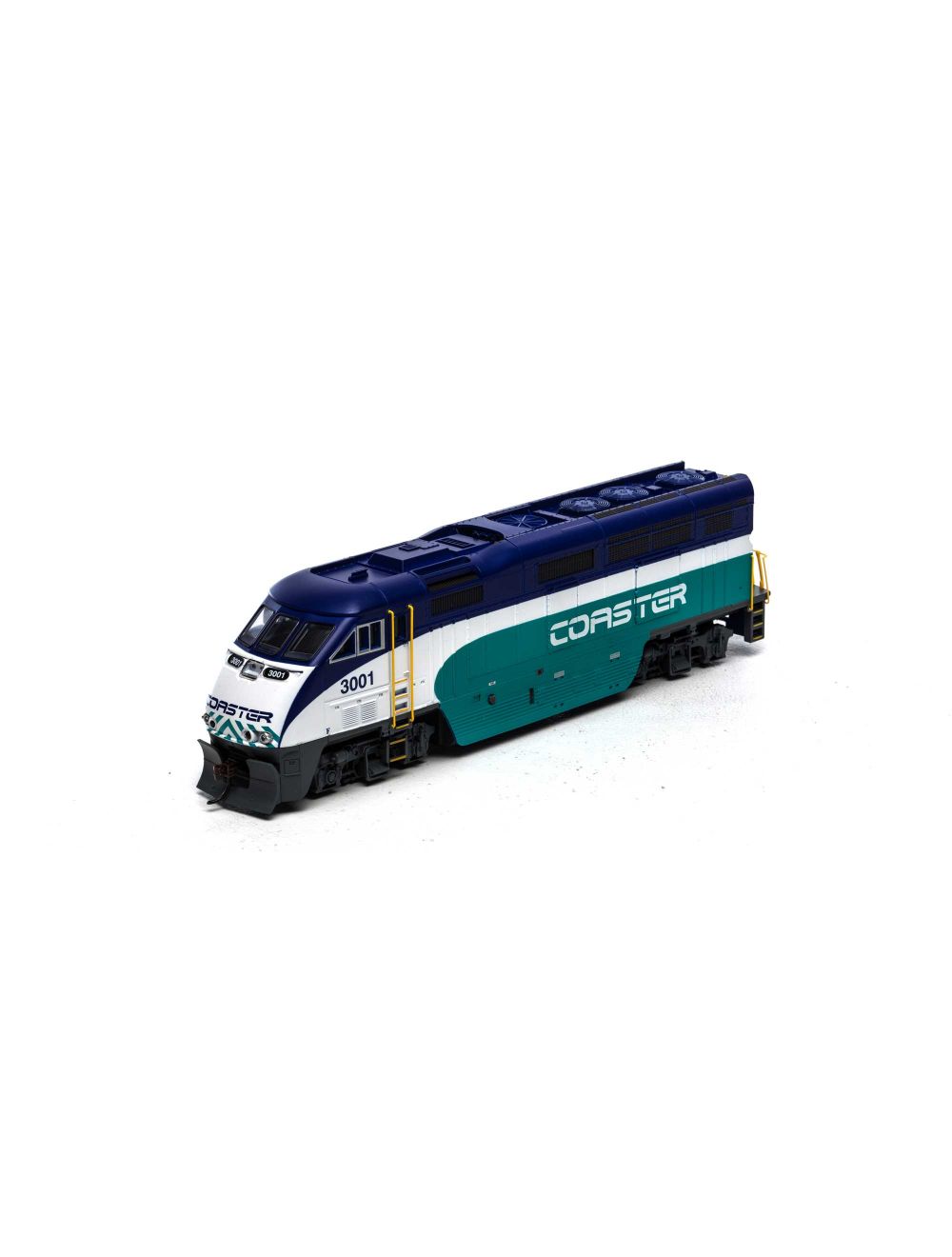 athearn 98797 coaster f59phi dcc/snd #3001