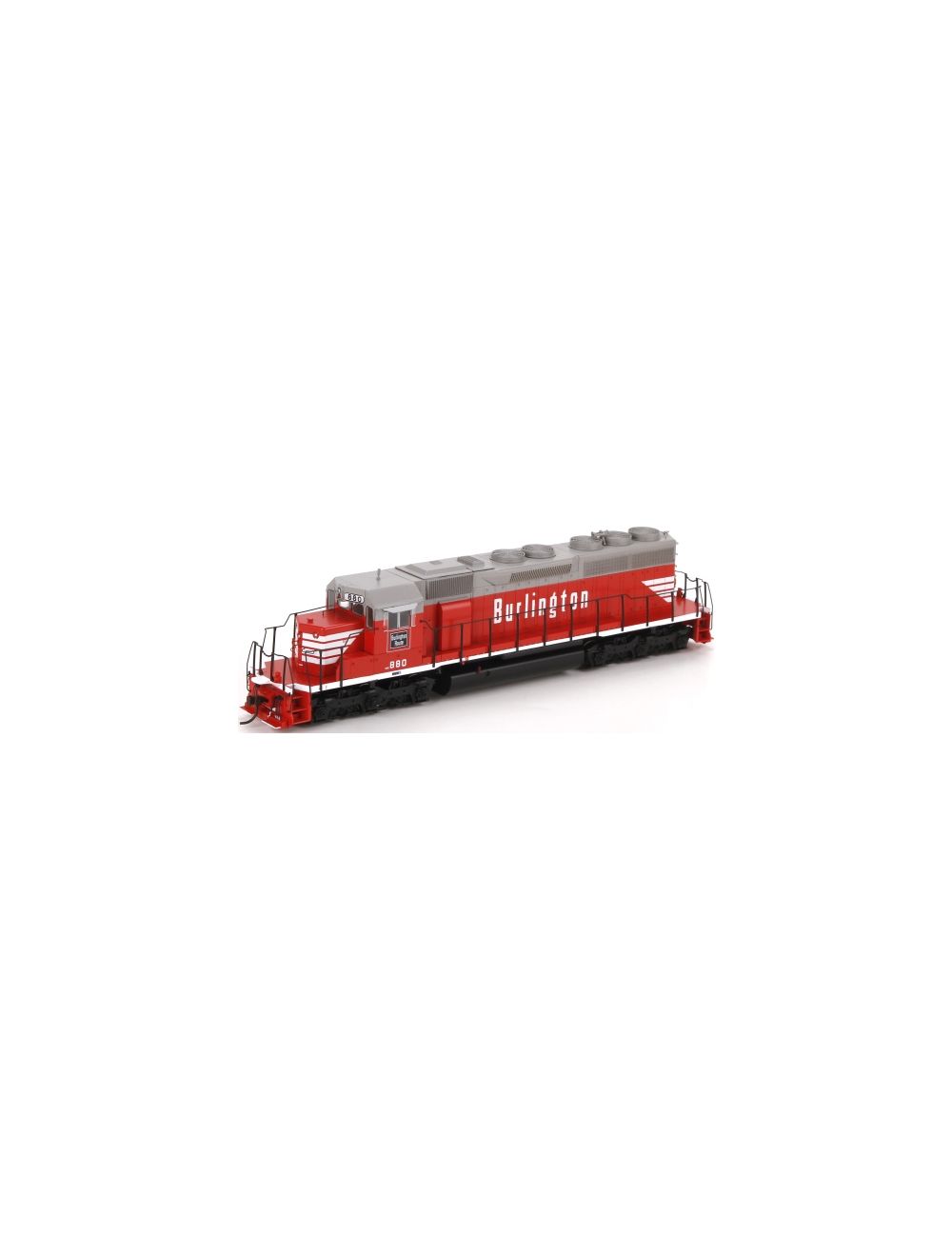 athearn 98804 cb&q sd40 #1 dcc/snd