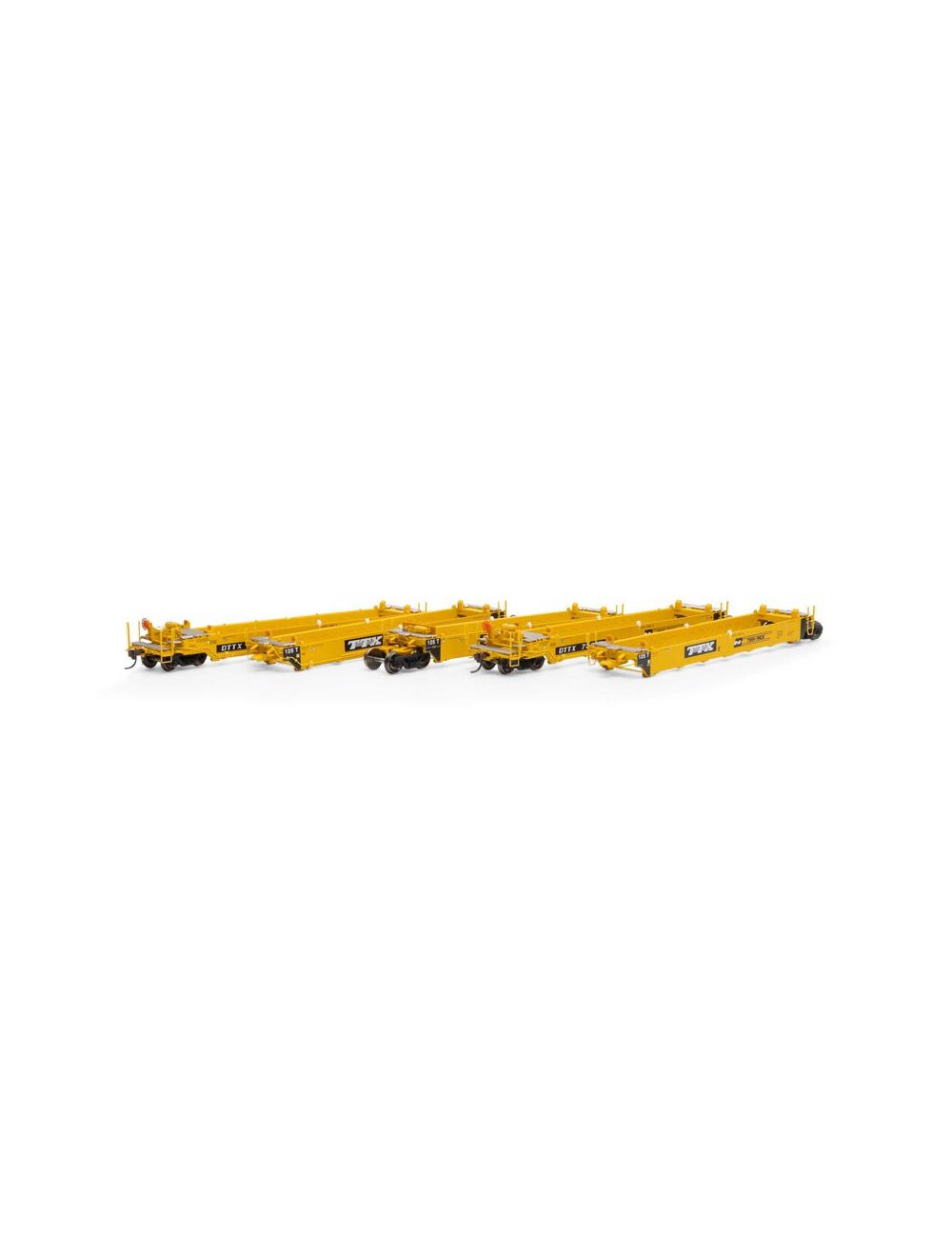 Athearn 98918 DTTX Maxi 1 wellcar 5pk 73017, HO