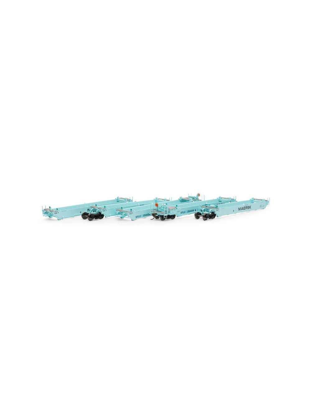 Athearn 98921 SFLC Maxi 1 wellcar 5pk 454338, HO