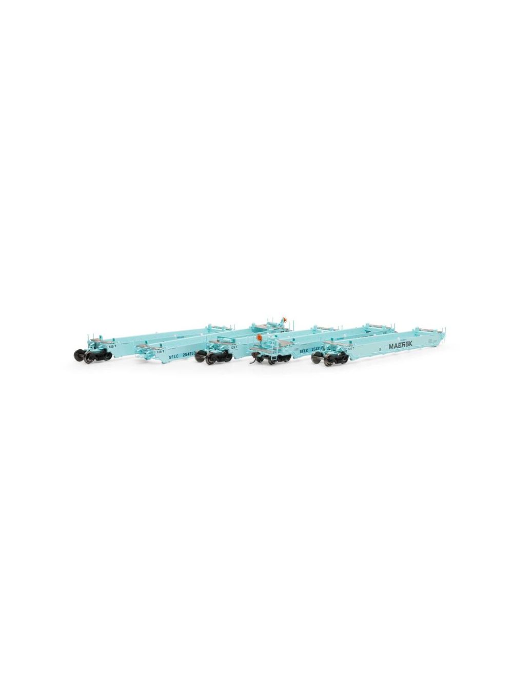 Athearn 98922 SFLC Maxi 1 wellcar 5pk 254350, HO