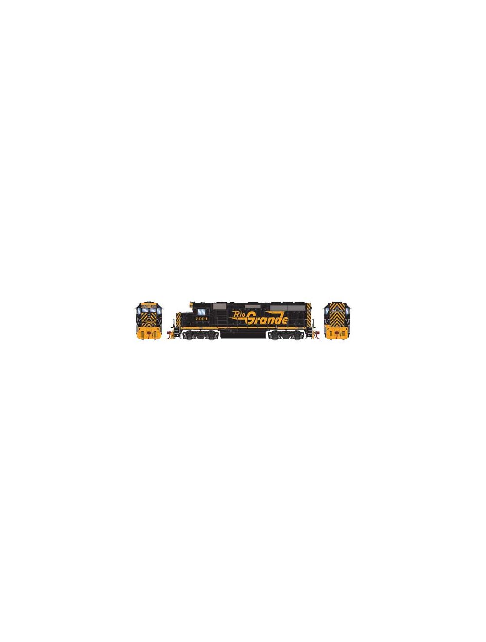 Athearn G64551 D&RGW GP40-2 3094 dc