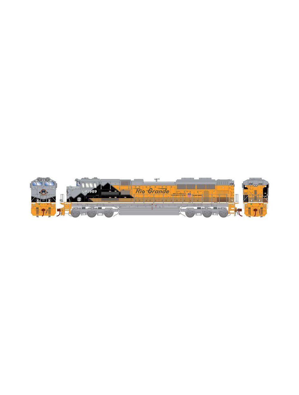 Athearn G75740 UP/RG SD70ace 1989, HO scale