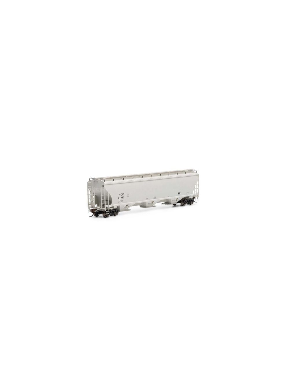 Athearn G97164 GCCX trinity 3 bay hopper, HO scale