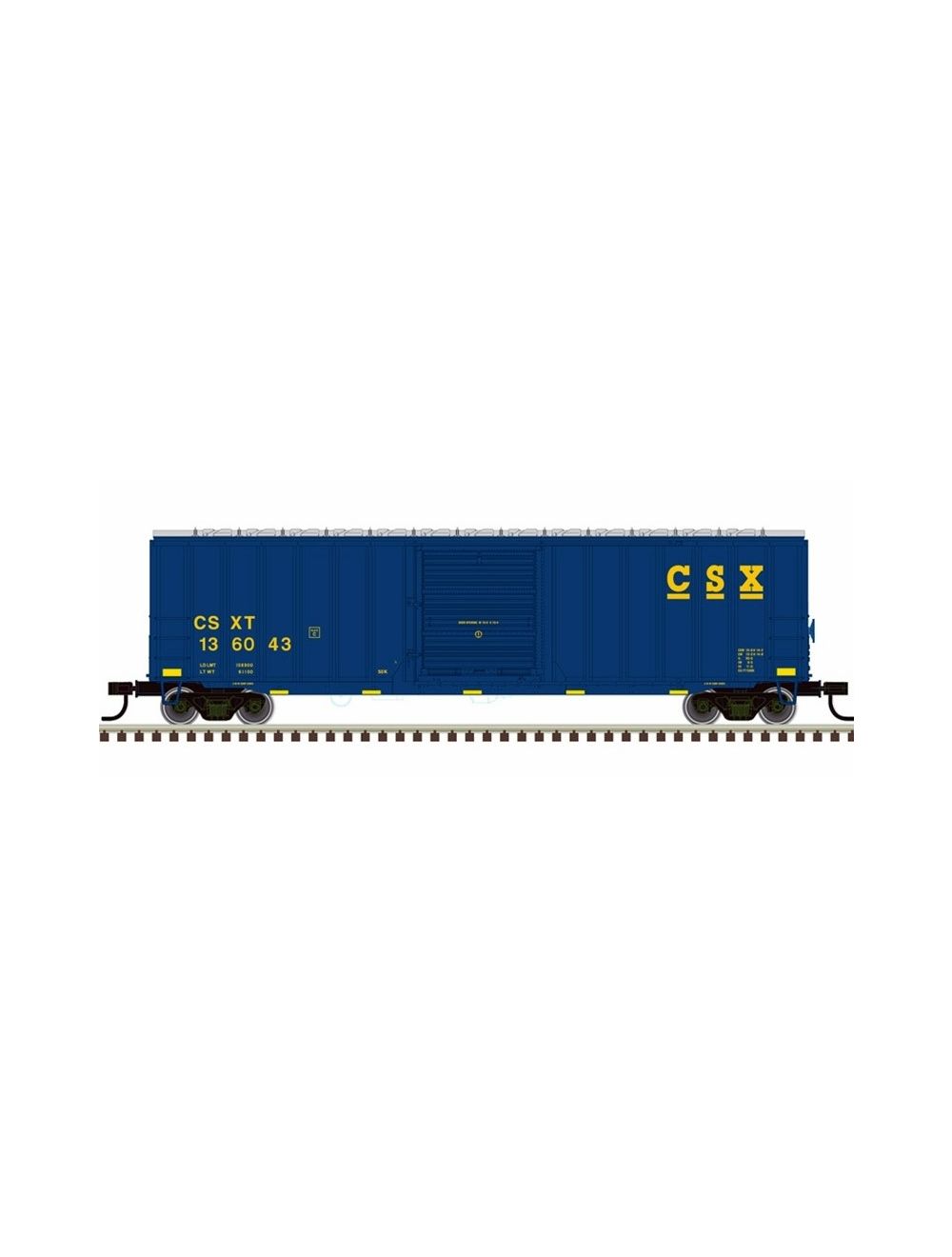 Atlas 20006715 CSX 50' boxcar 136023, HO
