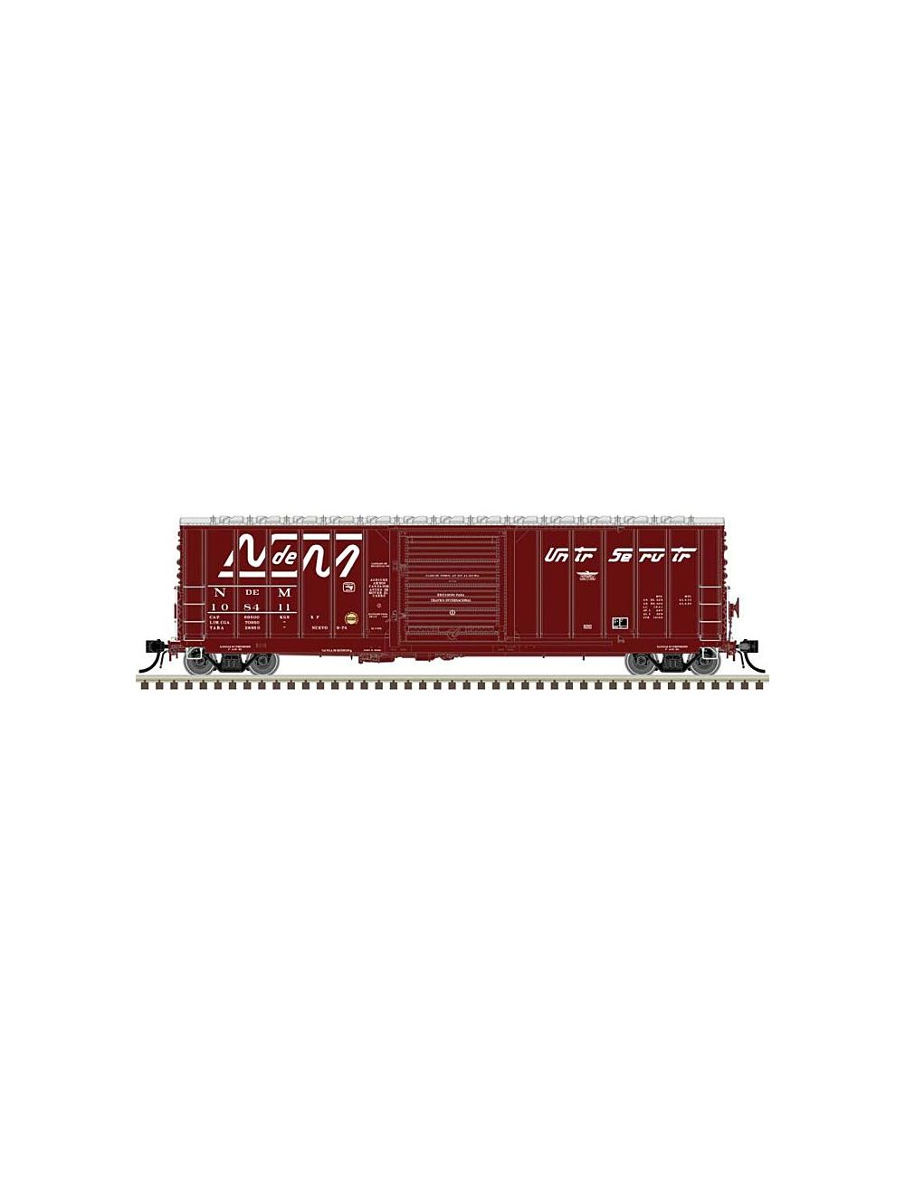 Atlas 20007148 N de M box car, HO scale