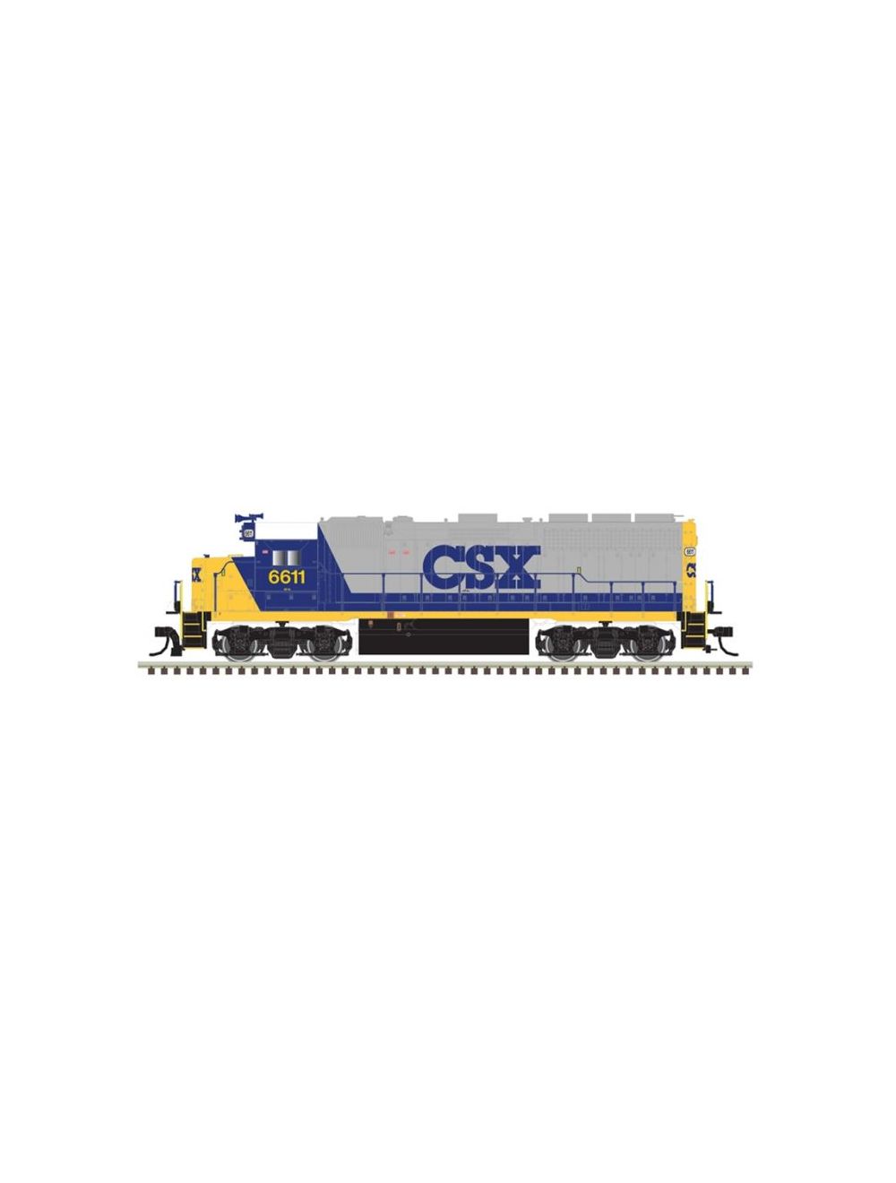 Atlas 40005276 CSX GP40 DCC/SND 6611, N scale