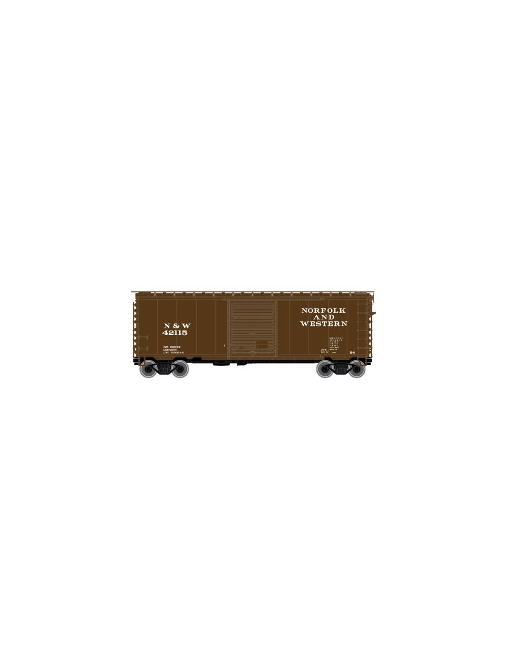 atlas 50001629 n&w box car