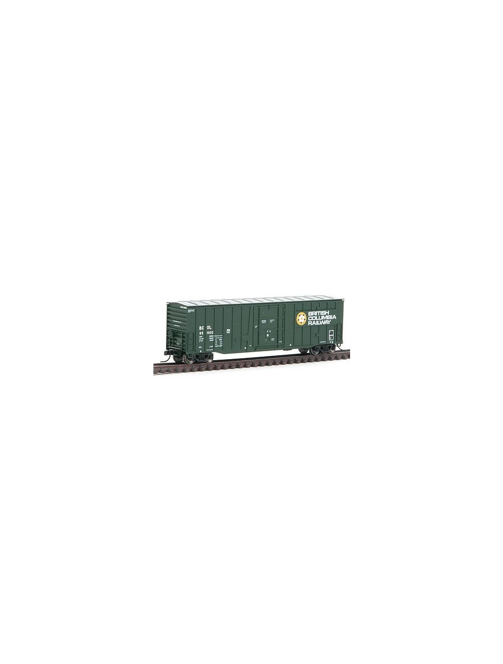 Atlas 50003556 british columbia boxcar, N scale