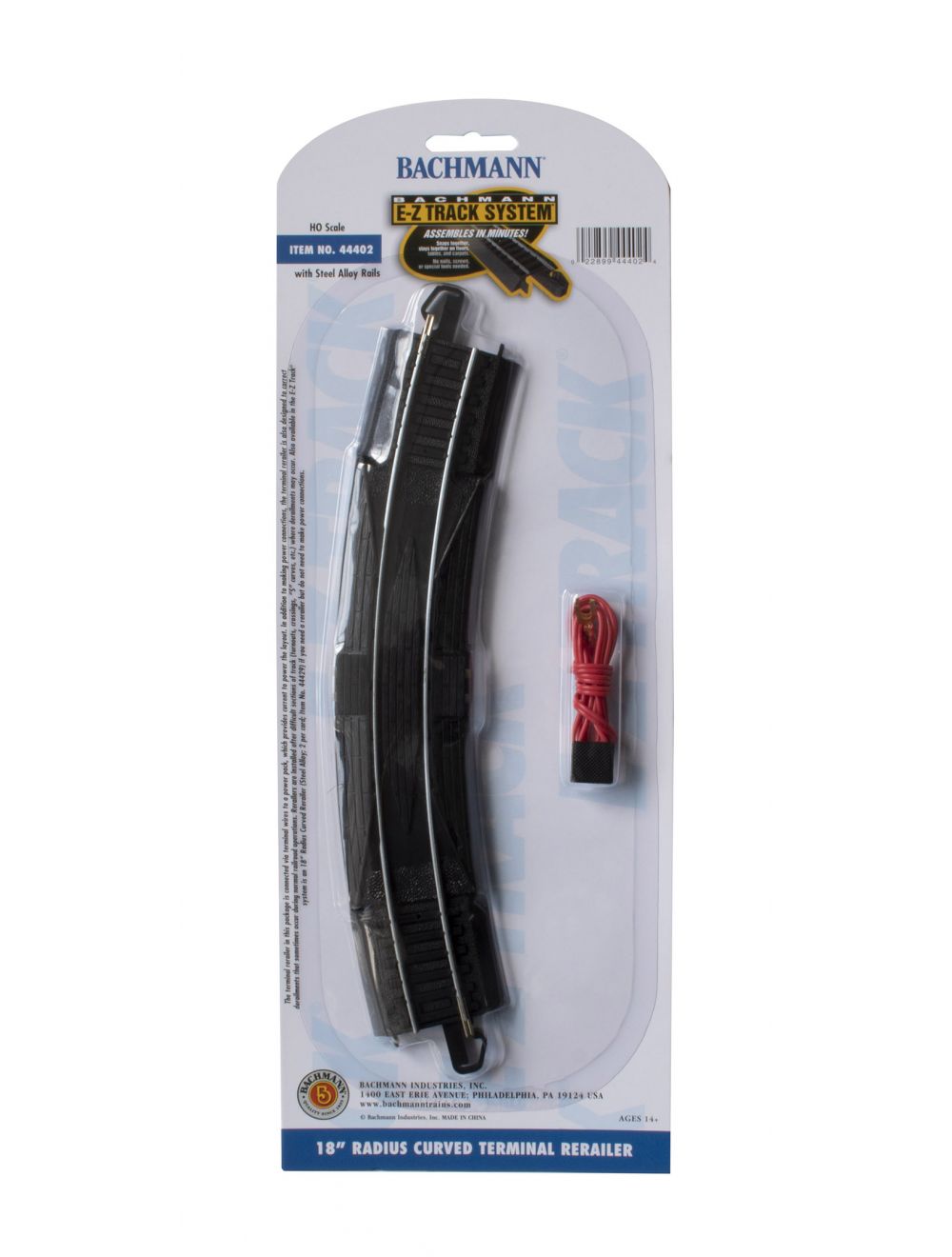 Bachmann 44402 ez track 18" terminal