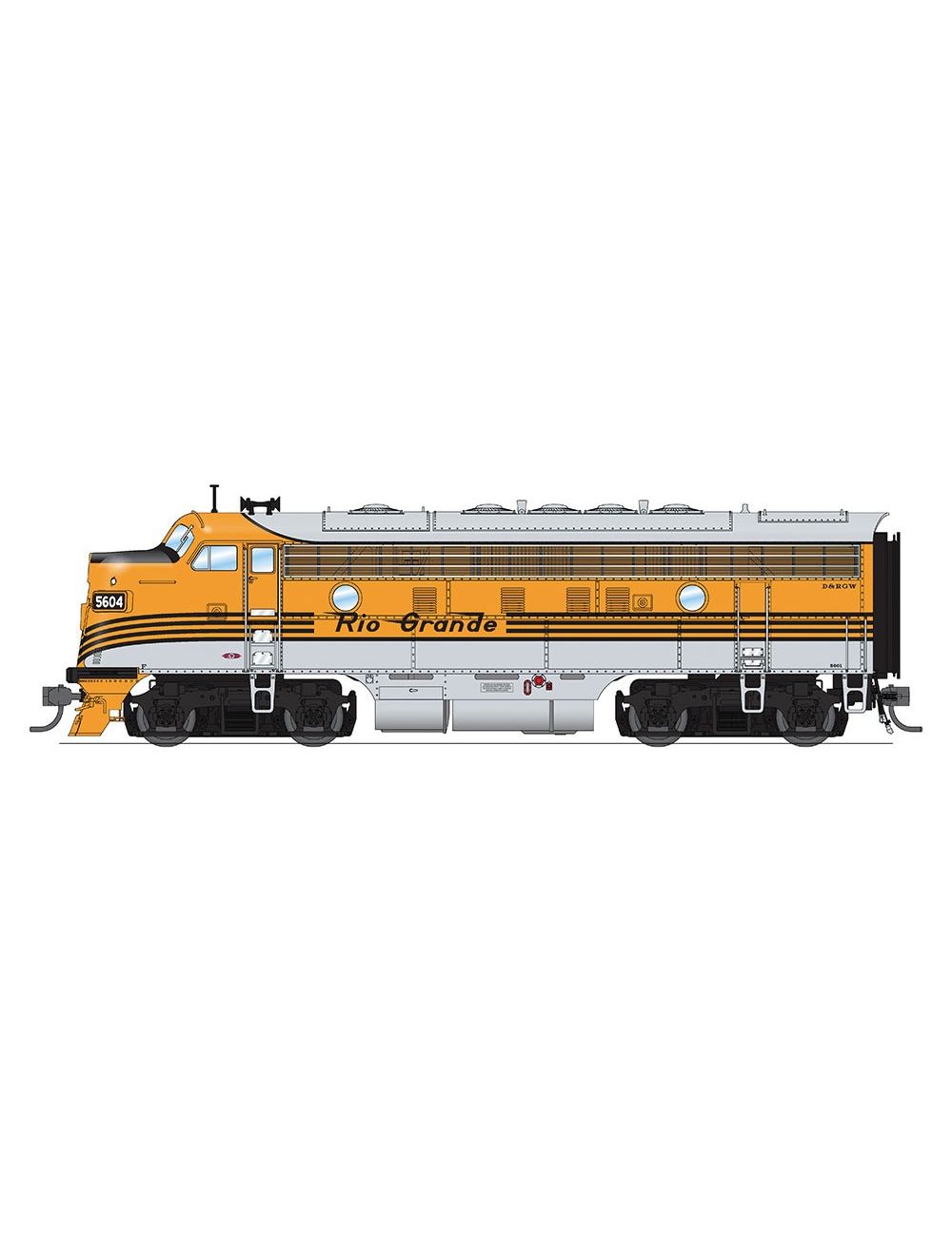Broadway Limited 4854 D&RGW f7a dcc/snd