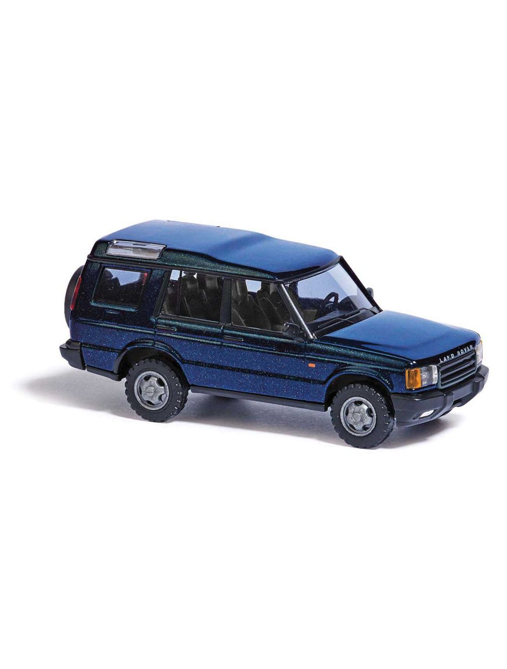 Busch 51930 land rover discovery blue, HO scale