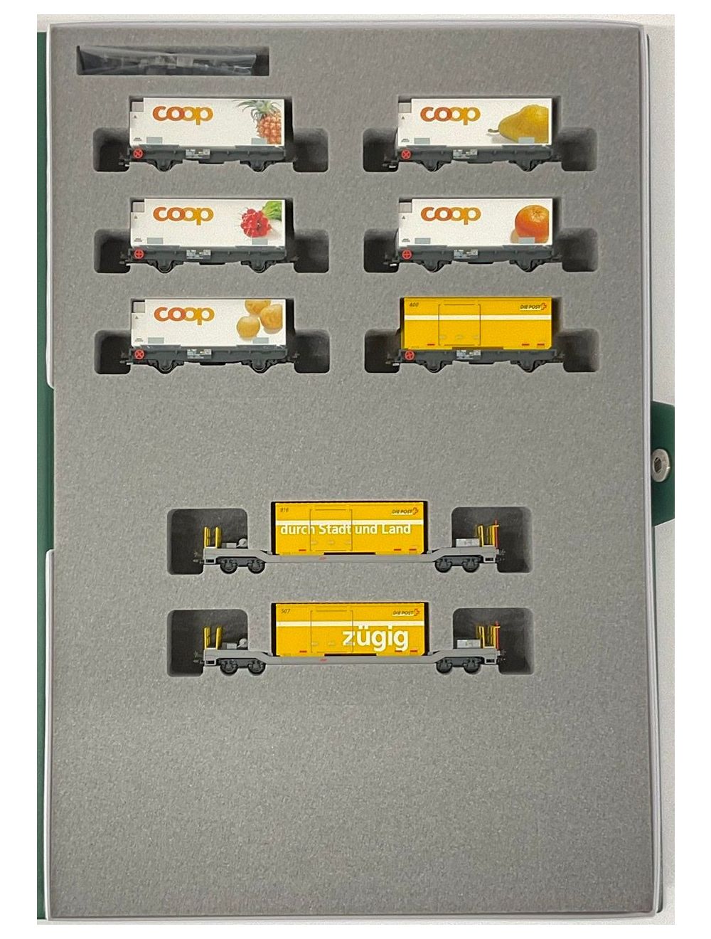 Kato 10-1731 rhb freight 8 car set