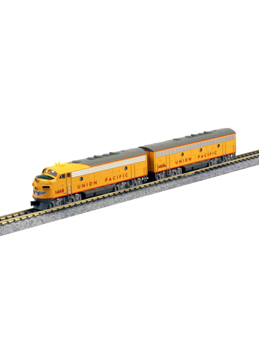 Kato 1060426LS UP f7a/b w/dcc & sound, N scale