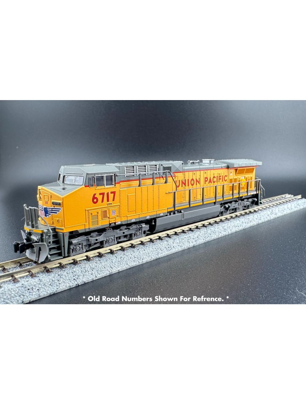 Kato 1767039 up ac4400cw dc #6712, N scale
