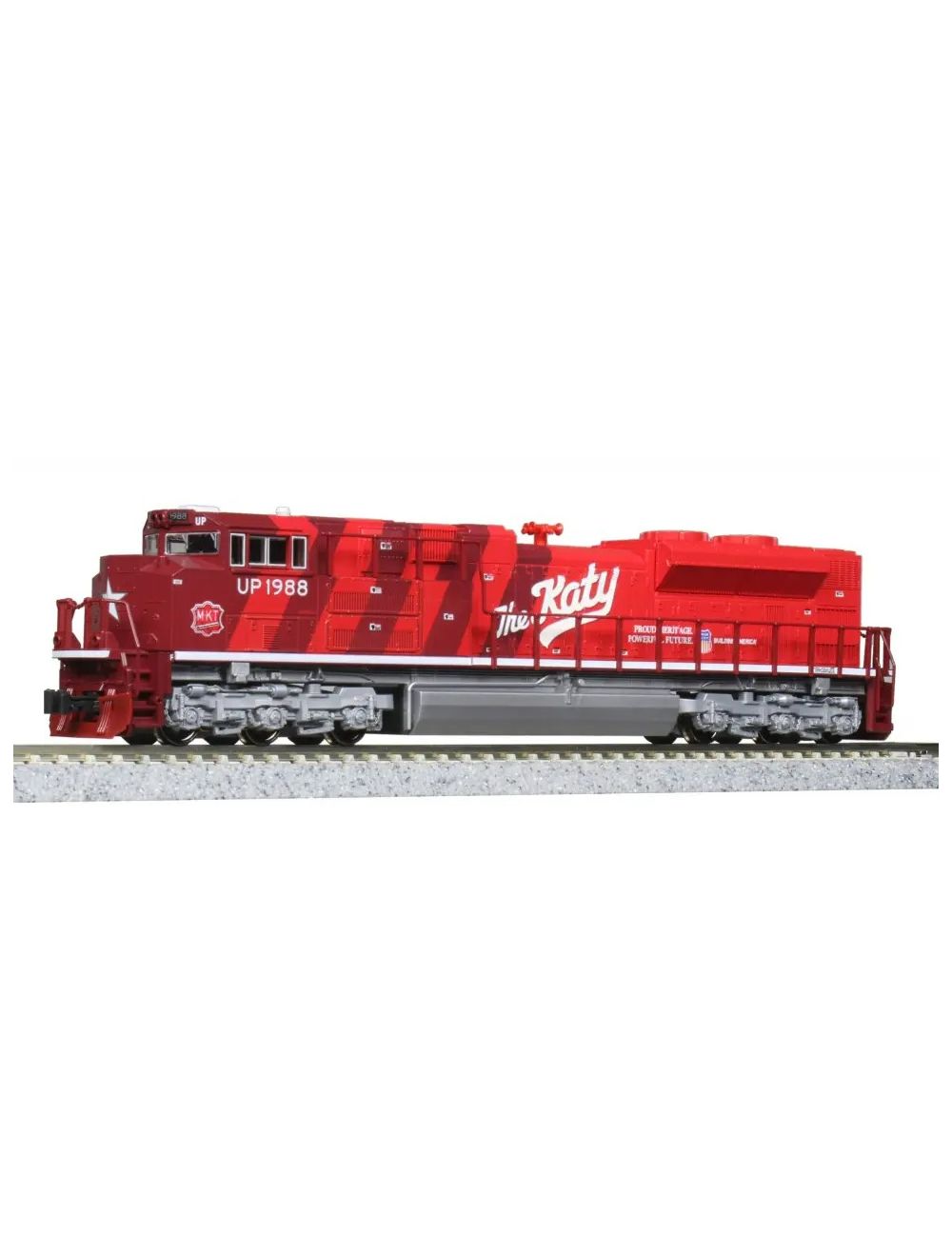 Kato 1768409 MKT SD70ACE #1988, N scale