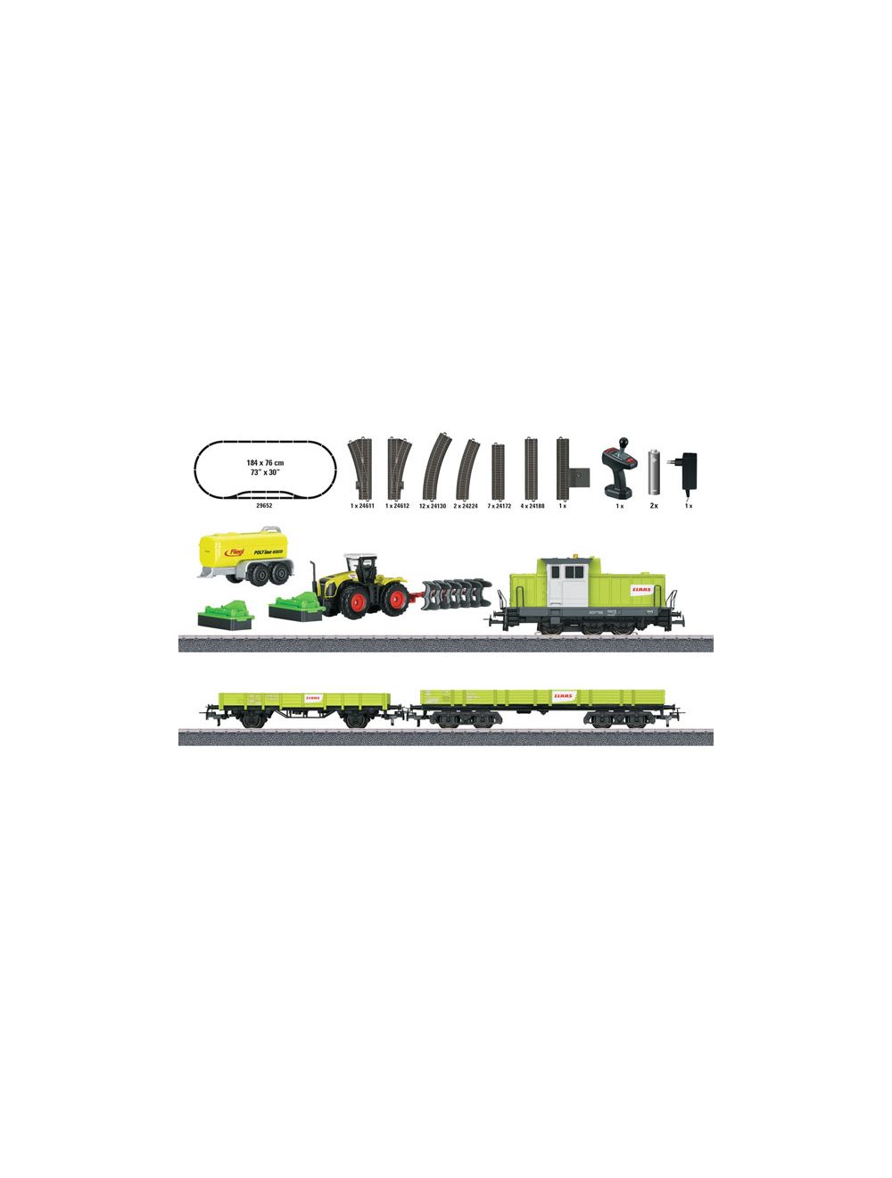 Marklin Farming Train Starter Set, 3-Rail Digital