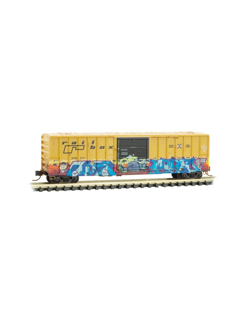 Micro Trains Railbox graffiti #4 02544569