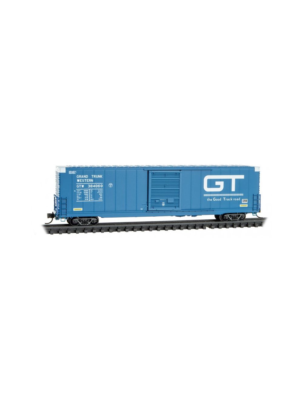 Micro Trains 10400011 GTW 60' boxcar, N scale