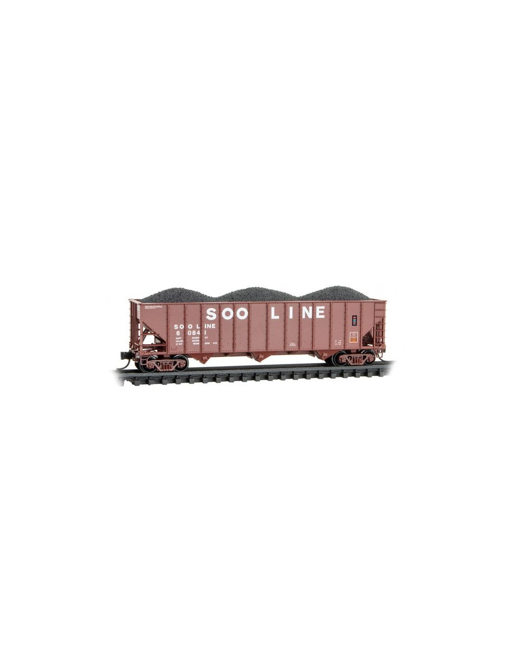 Micro Trains 10800560 soo line 100 ton hopper, N