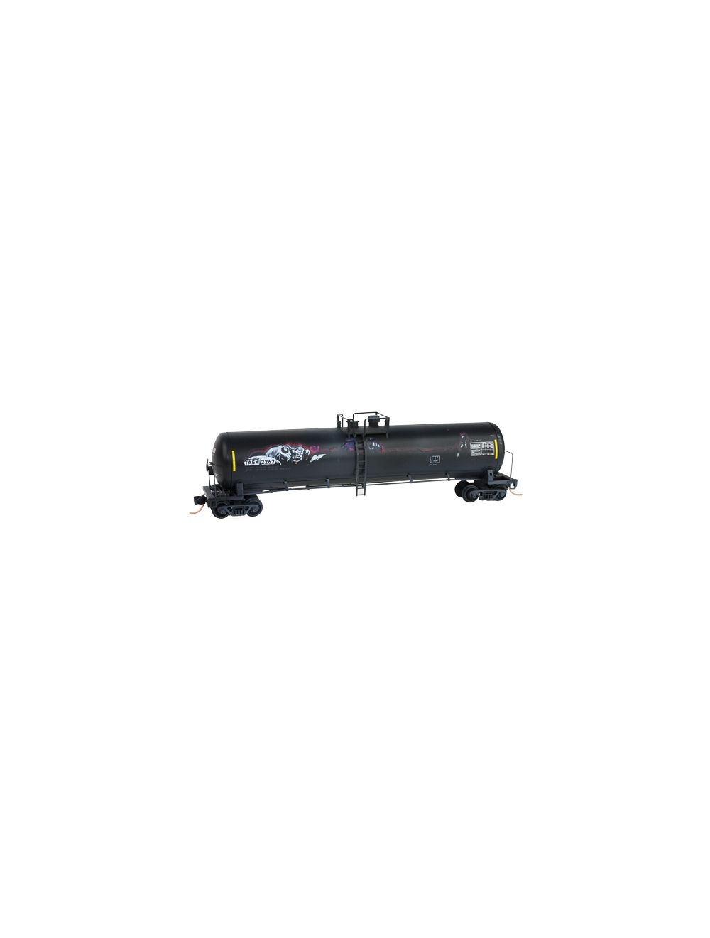 micro trains 11044180 graffiti tank car
