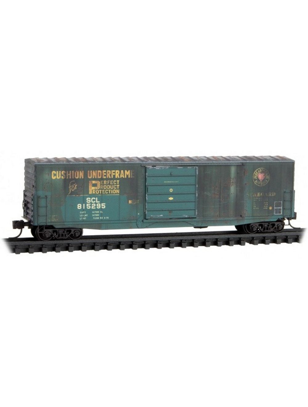 Micro Trains 18044310 scl/ex sal csx wthrd boxcar