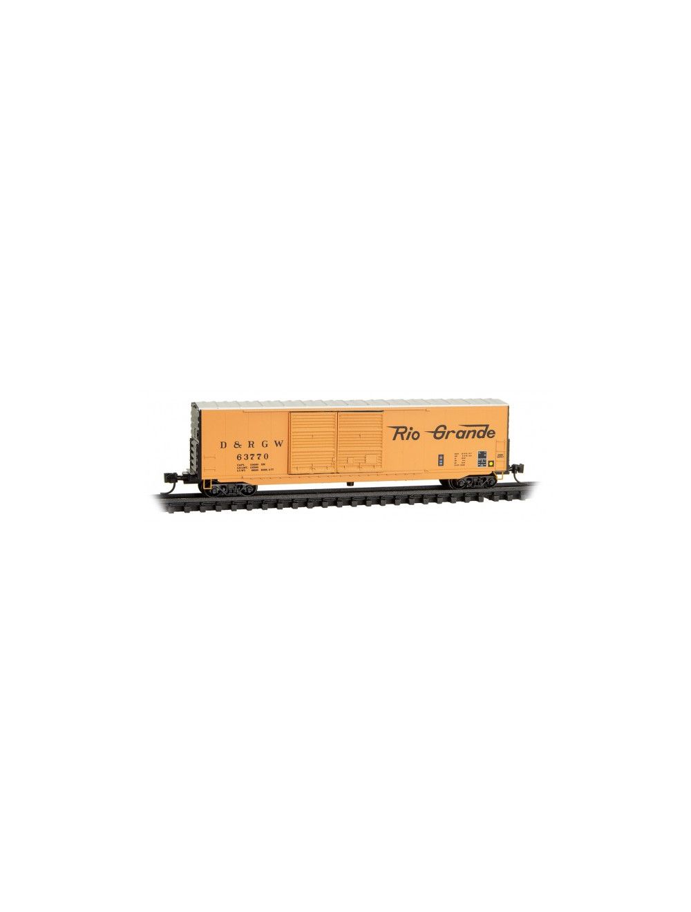 Micro Trains 18200111 d&rgw 50' boxcar, N scale