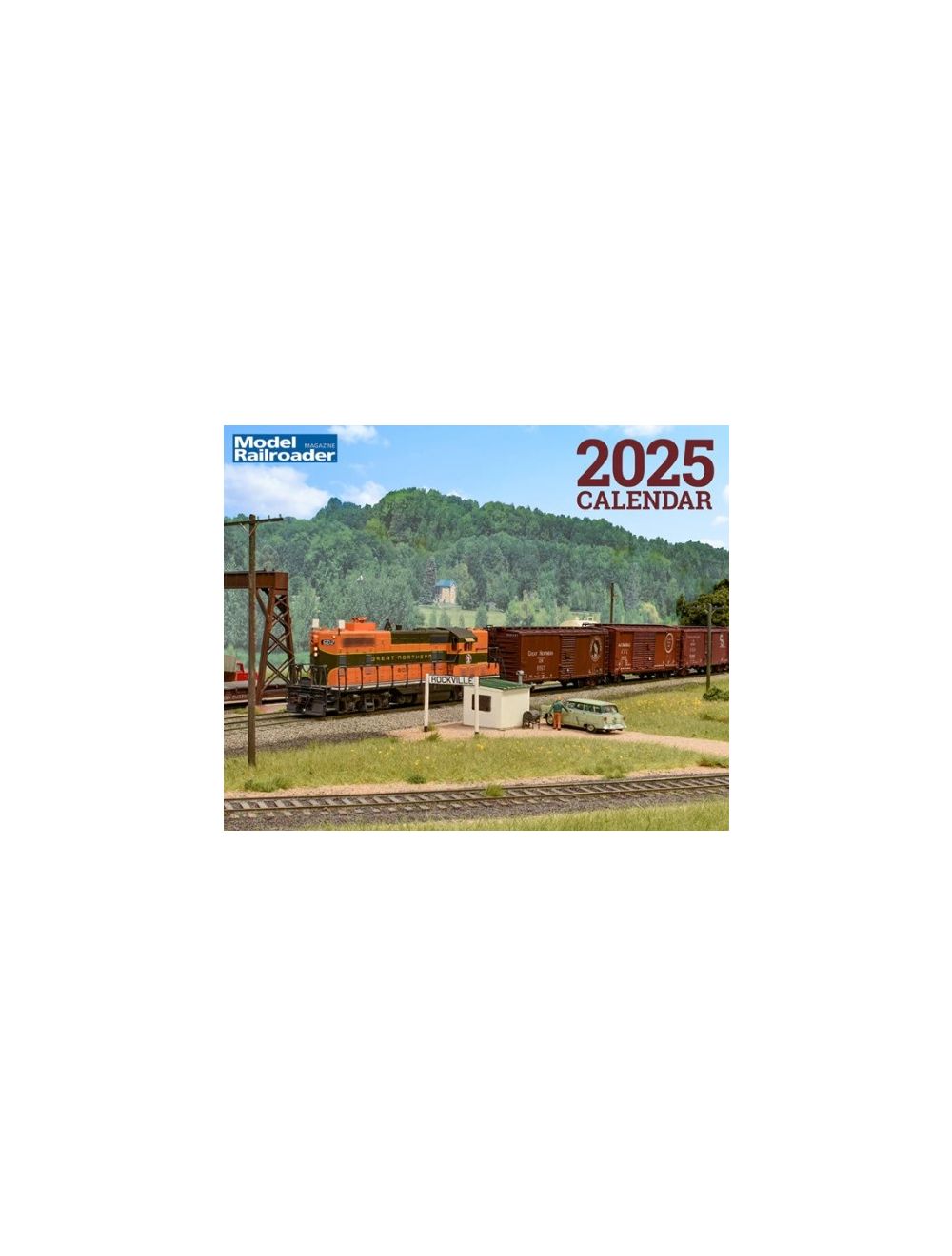 Model Railroader 2025 Calendar