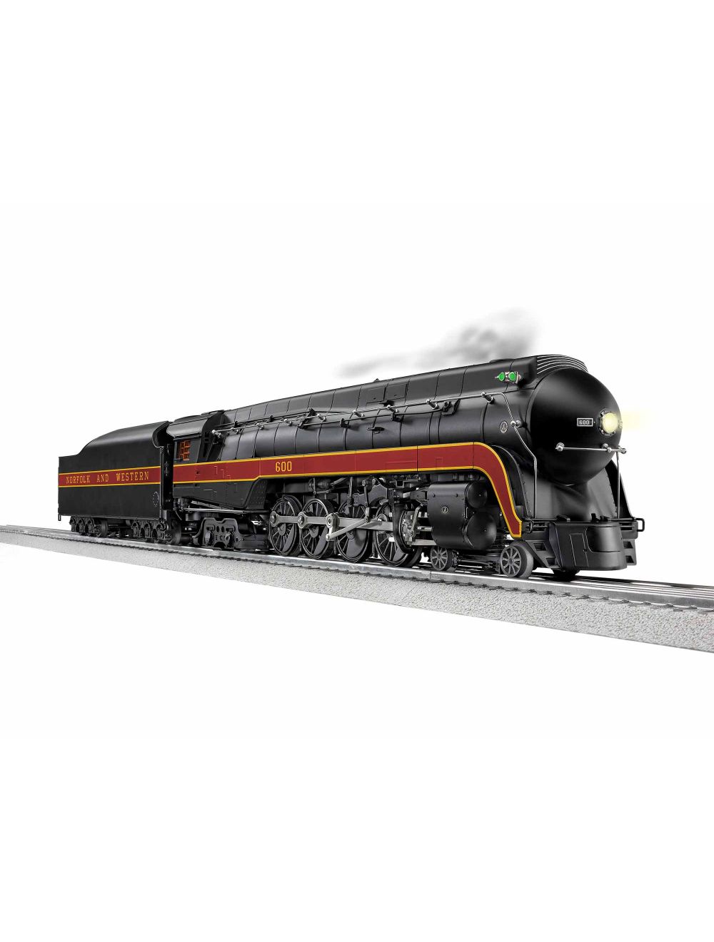 lionel 1931340 n&w #600 legacy steam loco