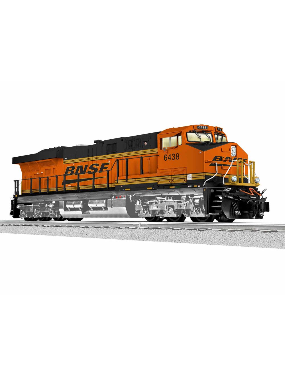 lionel 1933283 bnsf es44ac #6438 non pwrd