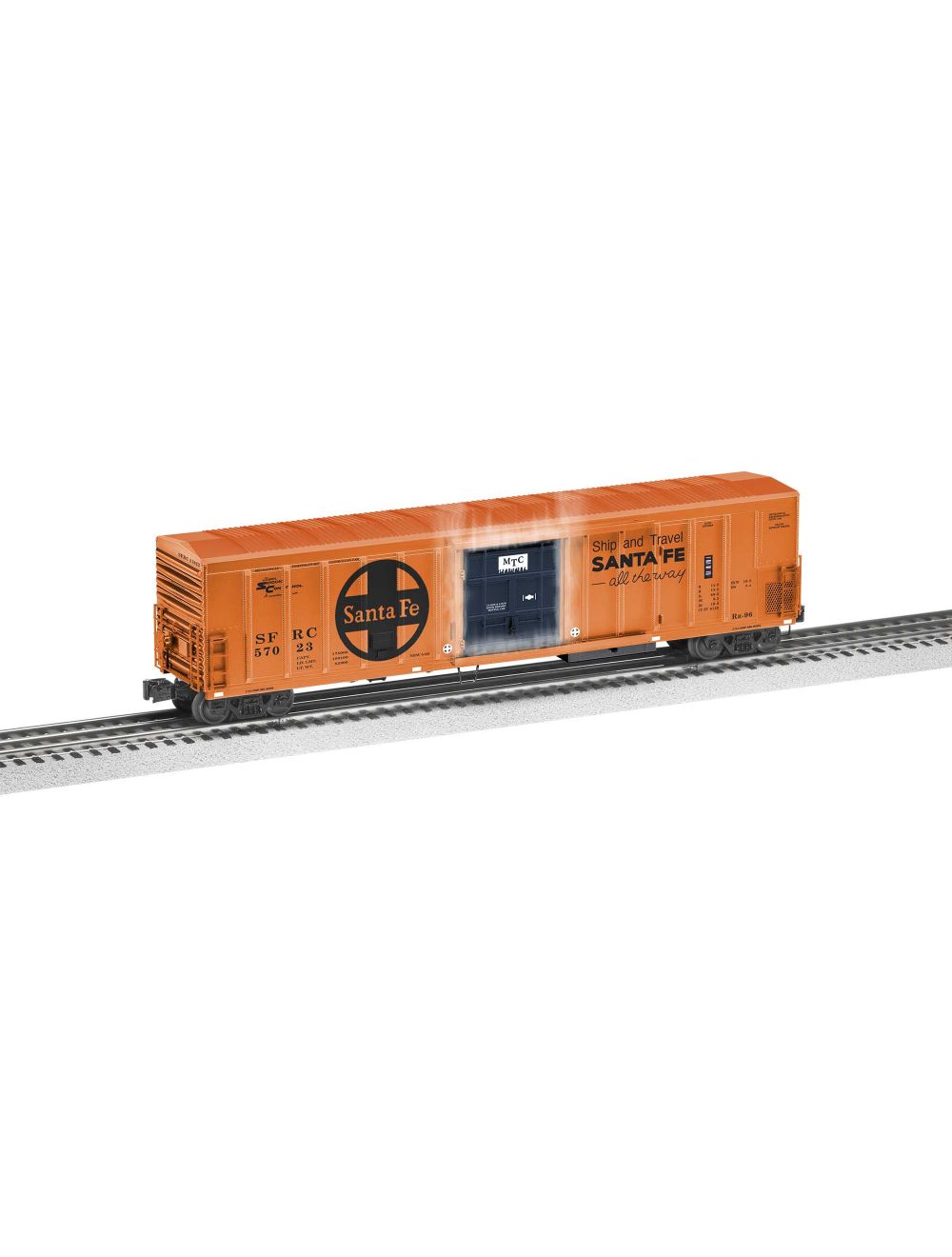 Lionel 2026480 Santa Fe smoking reefer