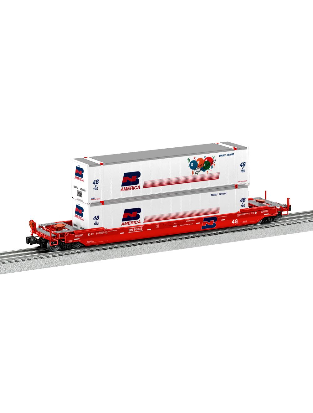 Lionel 2226571 BN husky stack, O scale