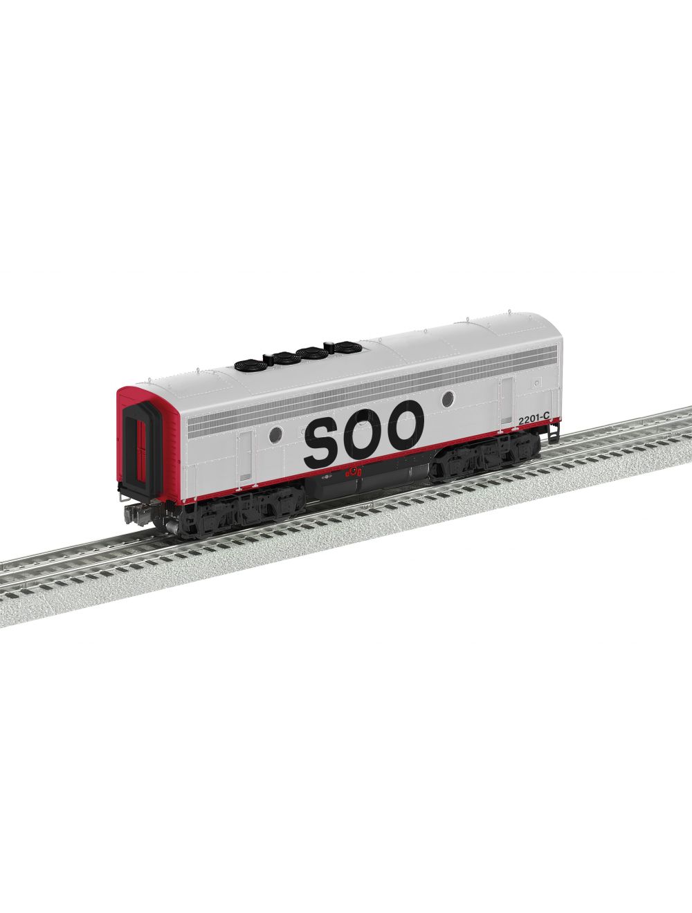 Lionel 2233838 Soo Line f7b pwrd, O scale