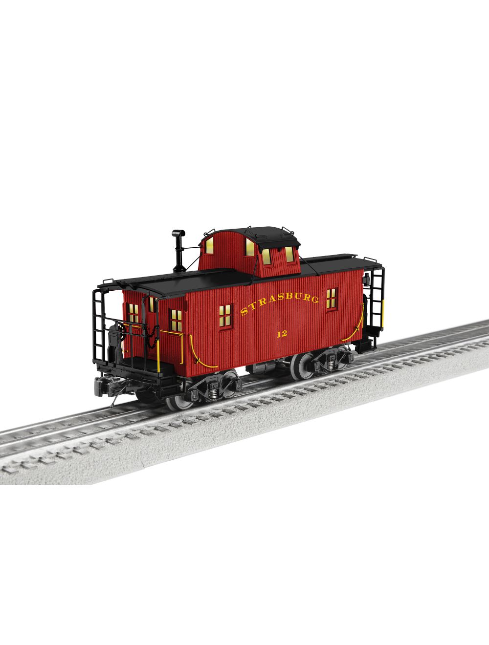 Lionel 2326290 strasburg wood caboose, O scale