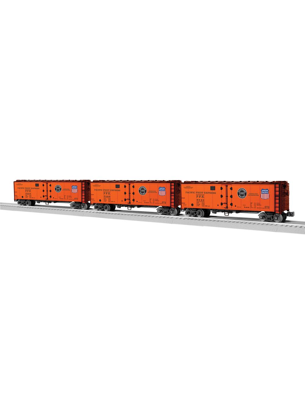 Lionel 2326330 PFE vision line reefer 3pk, O