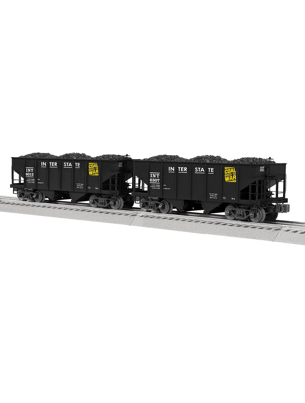 Lionel 2326470 Interstate hopper 2pk, O scale