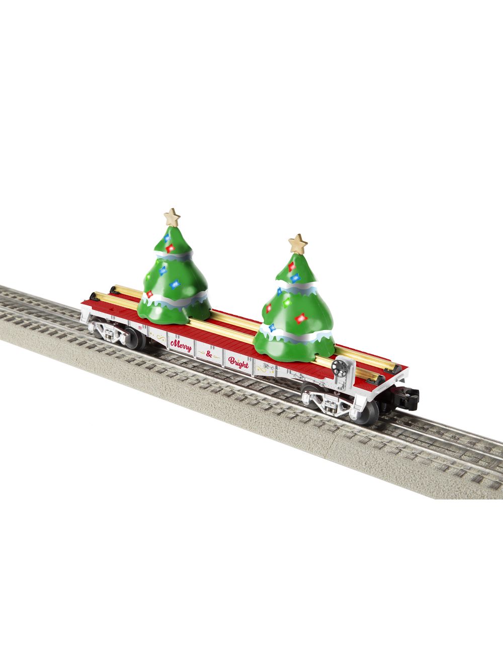 Lionel 2328270 Christmas Tree Flatcar, O scale