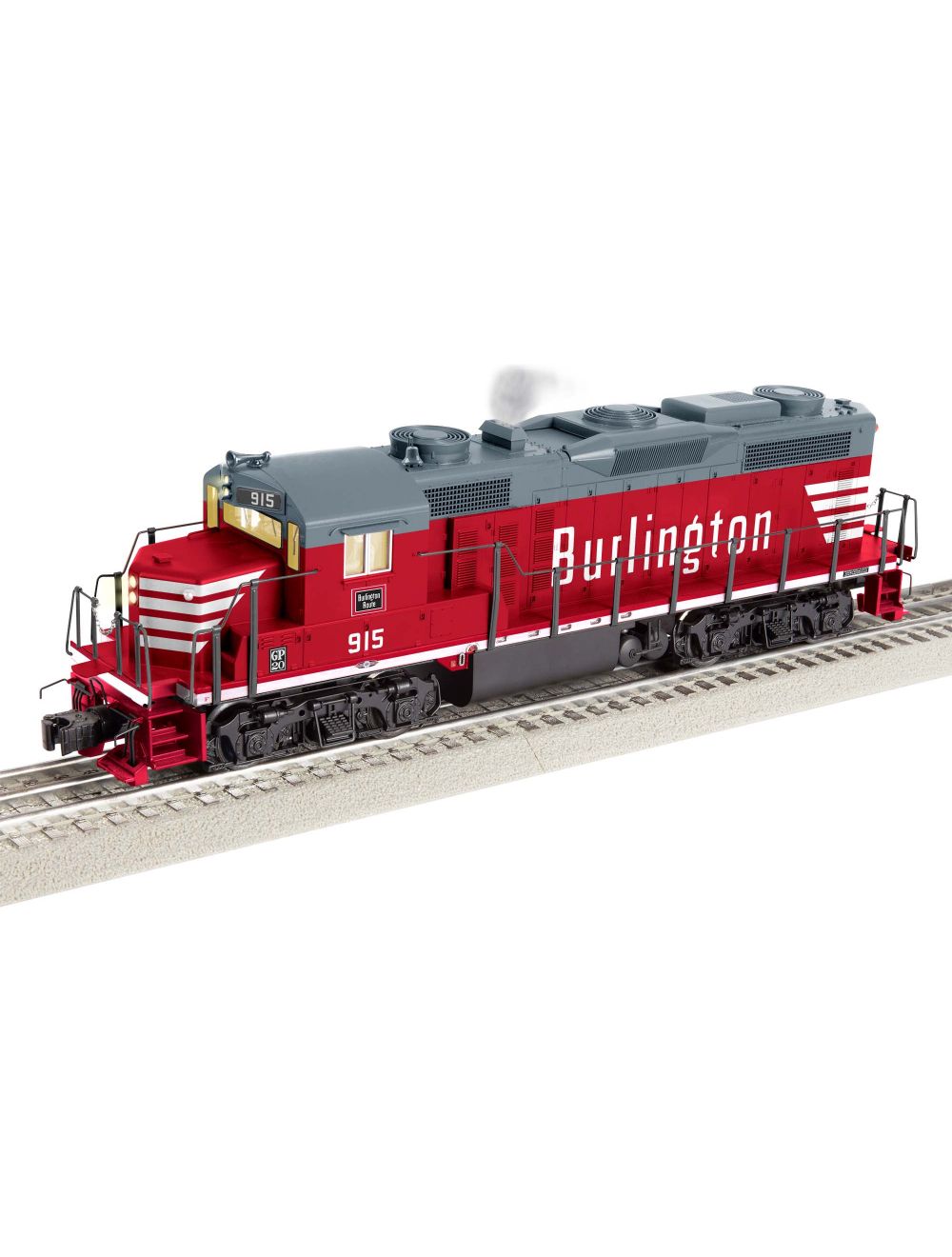 Lionel 2333562 cb&q gp20 #915 lgcy, O scale