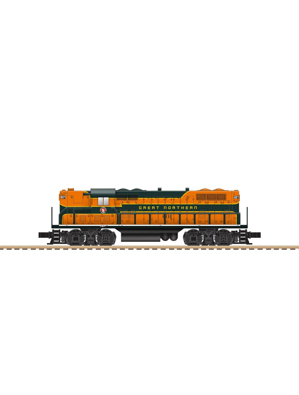lionel 44118 af gn gp7 flyerchief #601