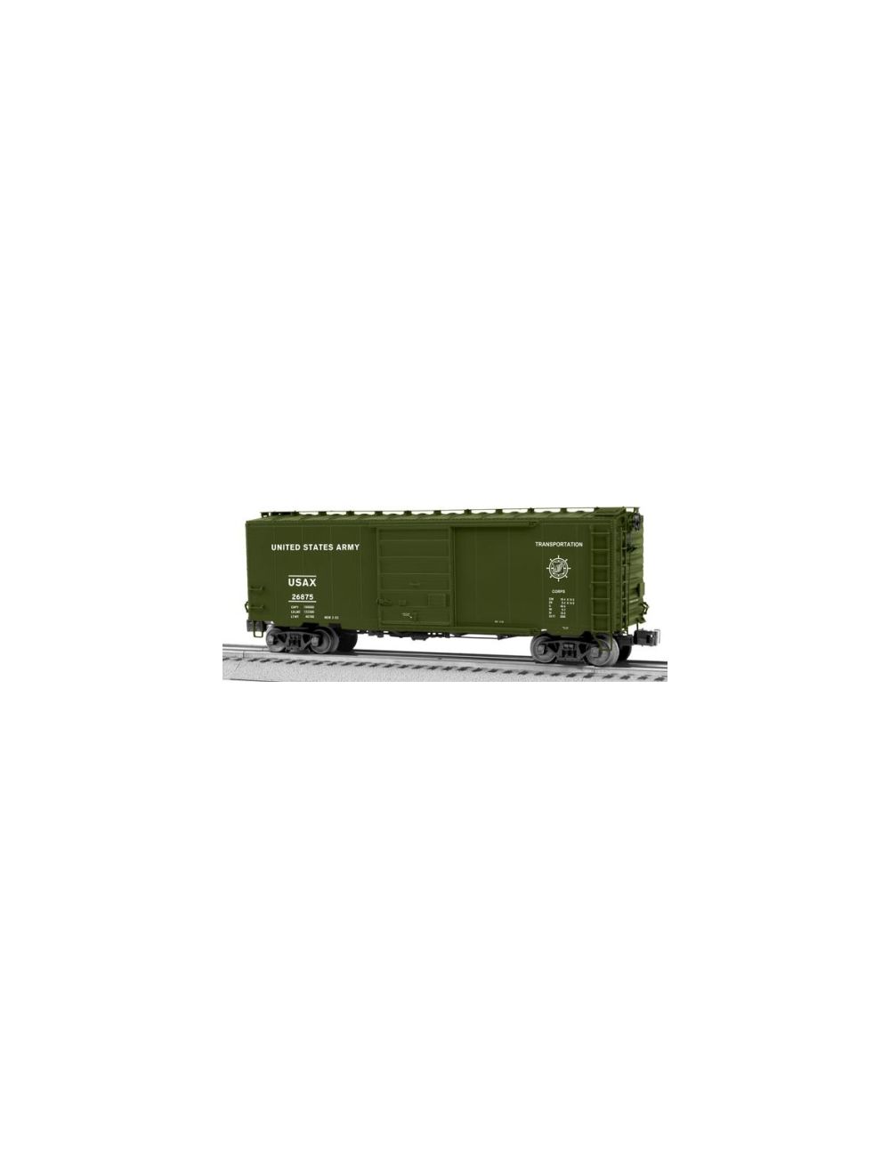 lionel 82622 us army boxcar