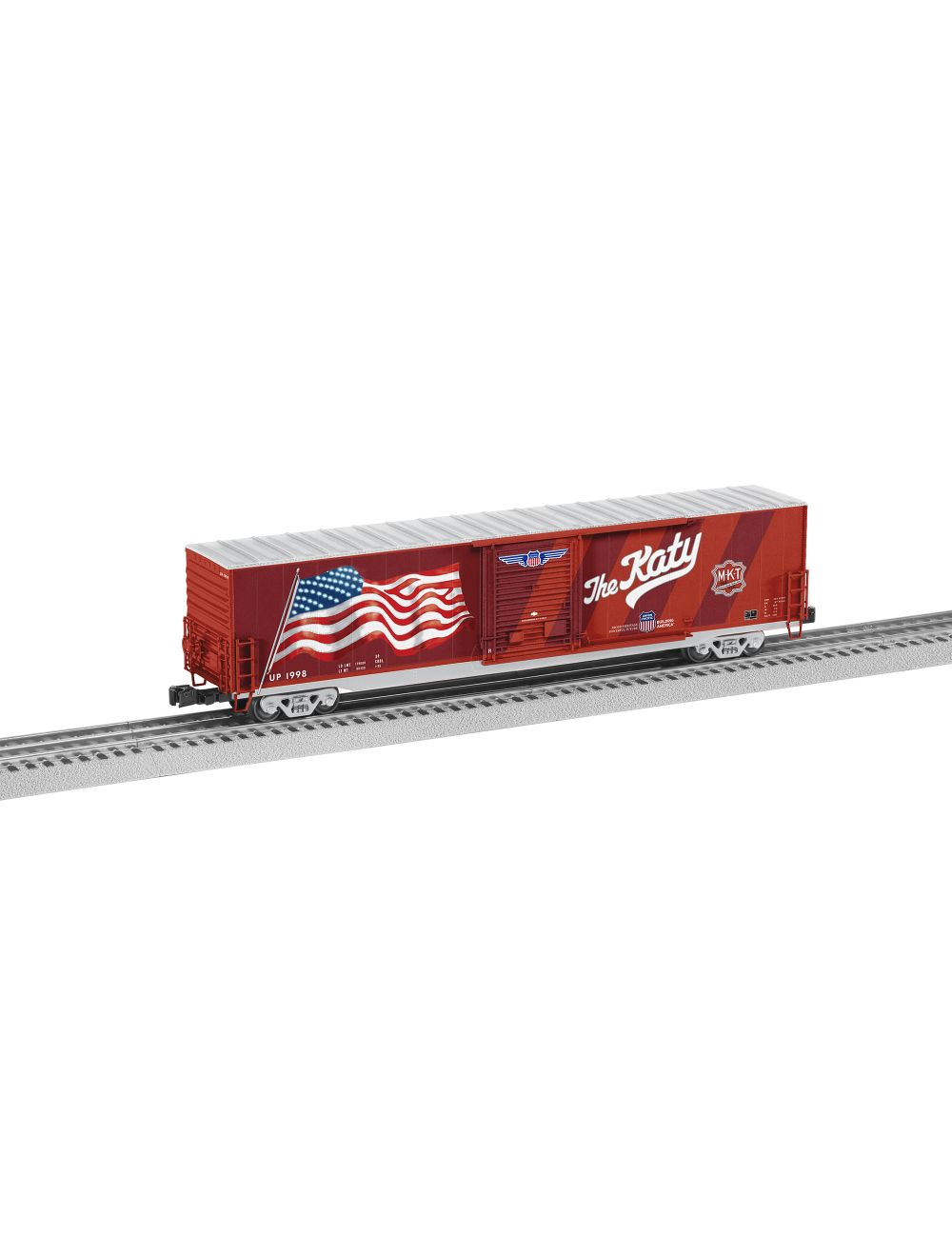 lionel 85403 mkt boxcar w/led flag