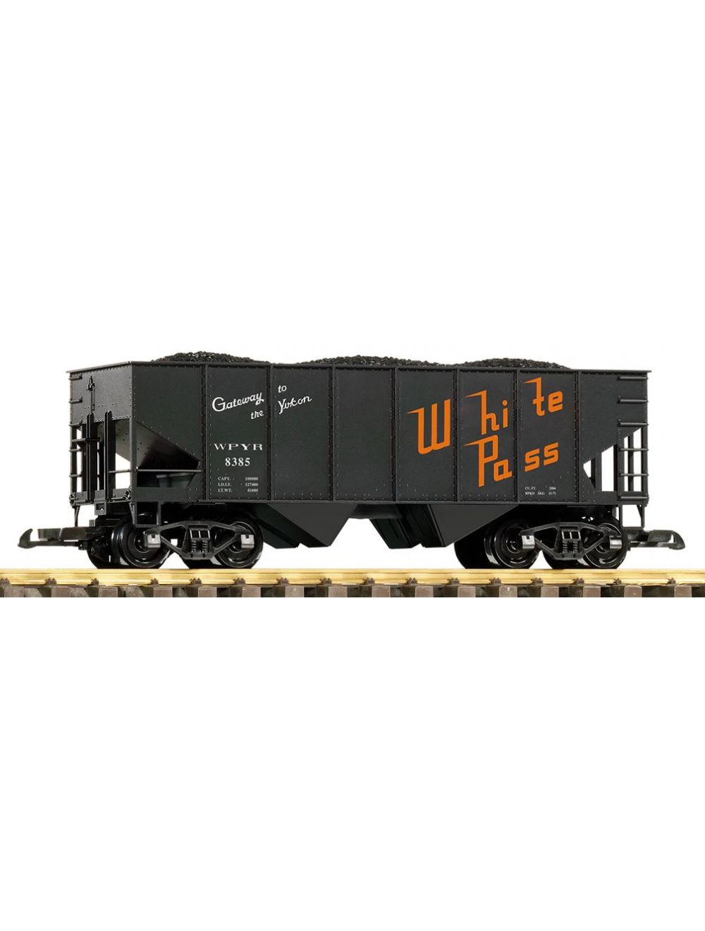 Piko 38964 wp&y hopper w/coal load, G scale