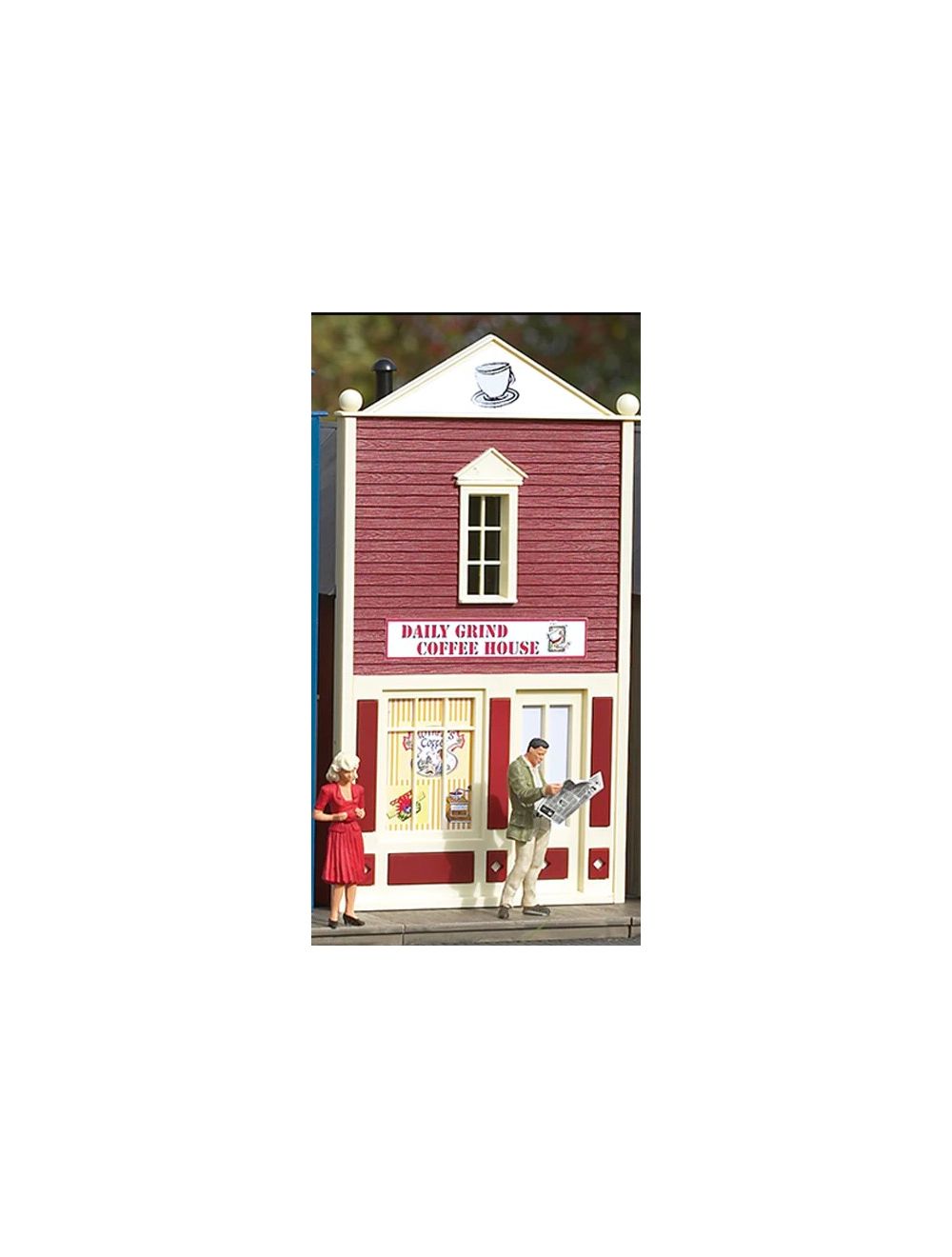 Piko 62723 daily grind coffee buildg kit, G scale