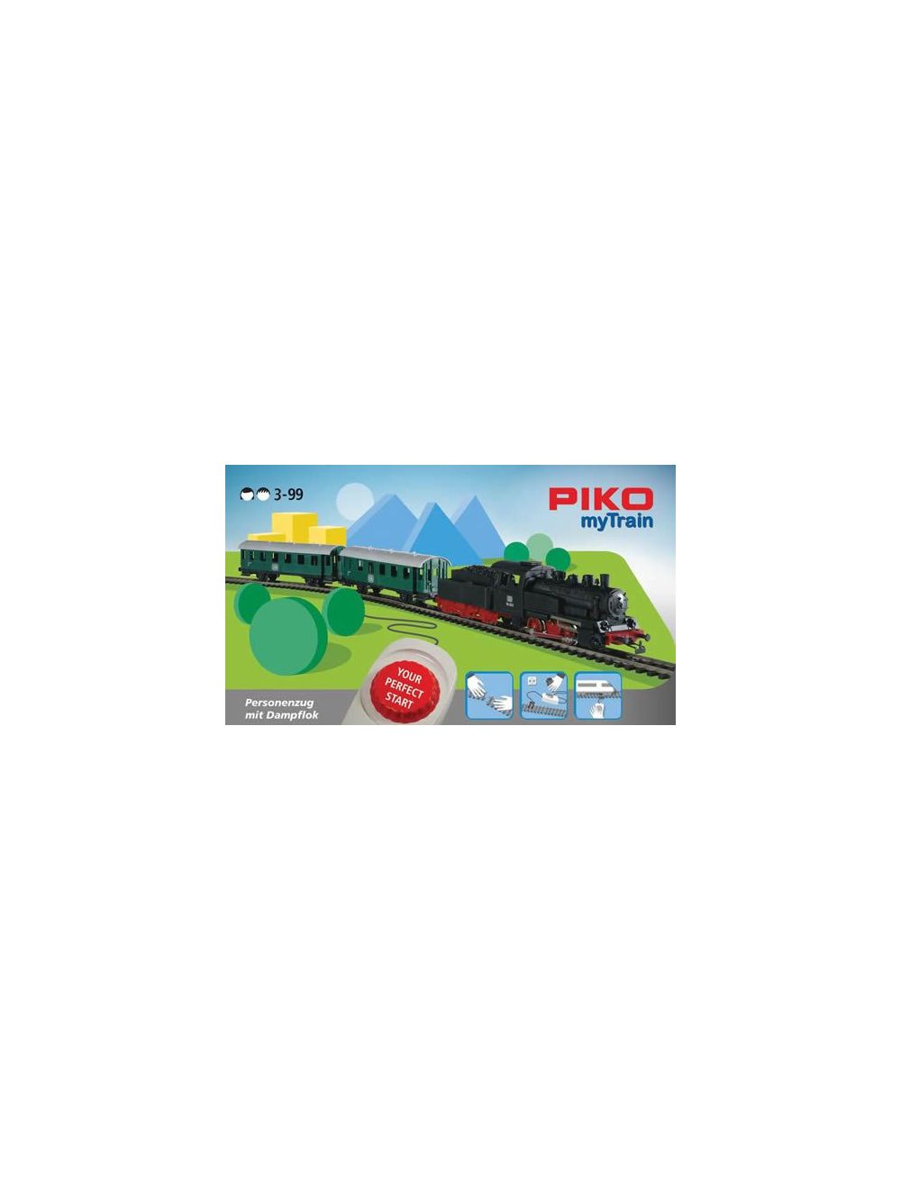 piko 57091 mytrain steam pass set